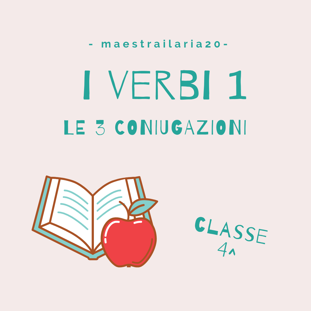 I verbi, radice e desinenza, le tre coniugazioni » Maestra Ilaria