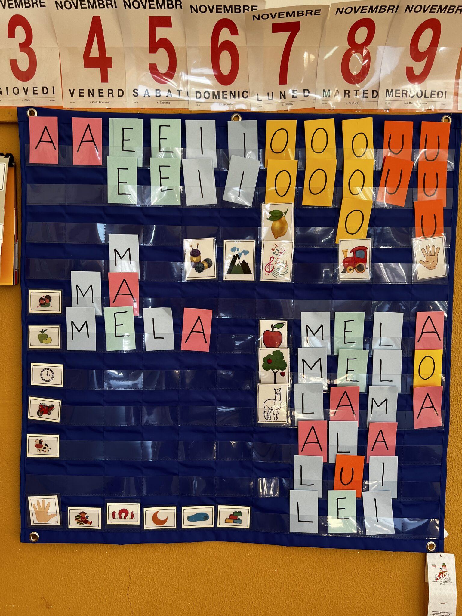 Pannello - LA MAESTRA ILARIA