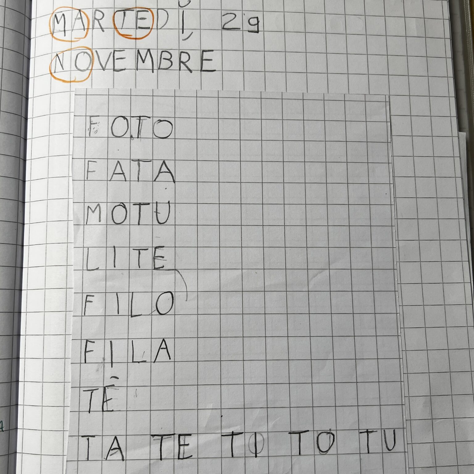 Formare parole - LA MAESTRA ILARIA