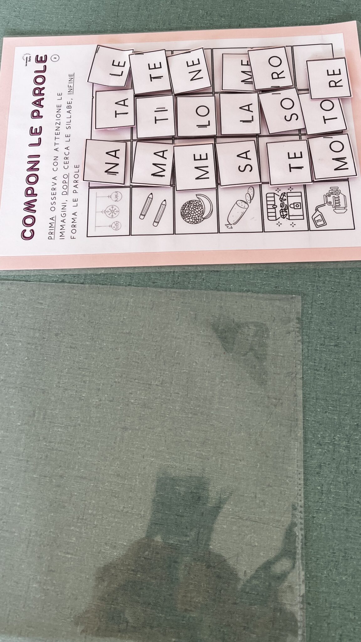 Componi le parole - LA MAESTRA ILARIA