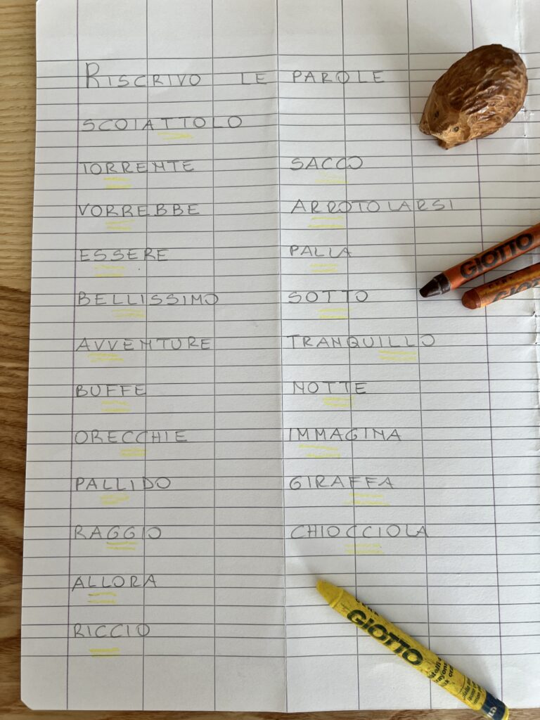 Lavoriamo con le doppie - LA MAESTRA ILARIA