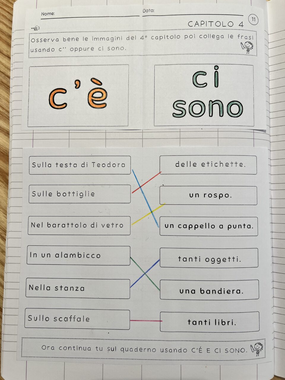 C'è e ci sono - LA MAESTRA ILARIA